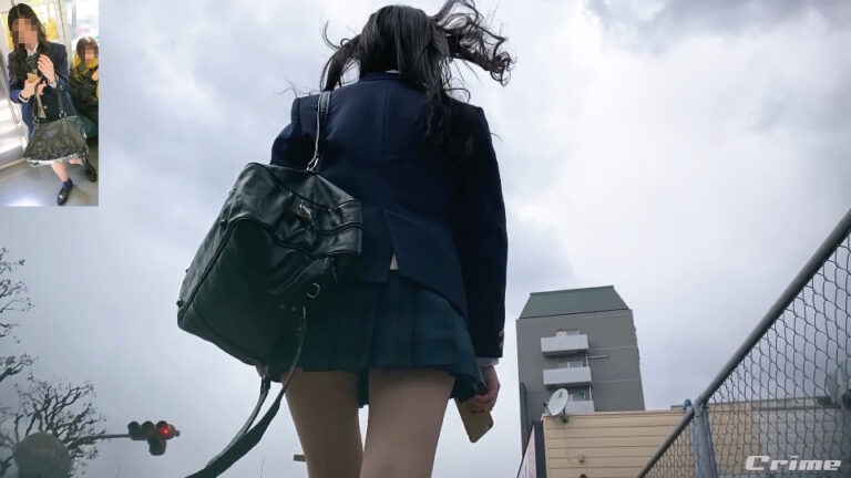 【Pcolle】韓国系アイドル風の制服JK粘着撮り、電車内で前かがみ純白PをGET…wwwww | 君のパンツは。